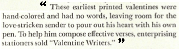 Romantic Writing: The History of Valentine’s Cards - The Gale Review