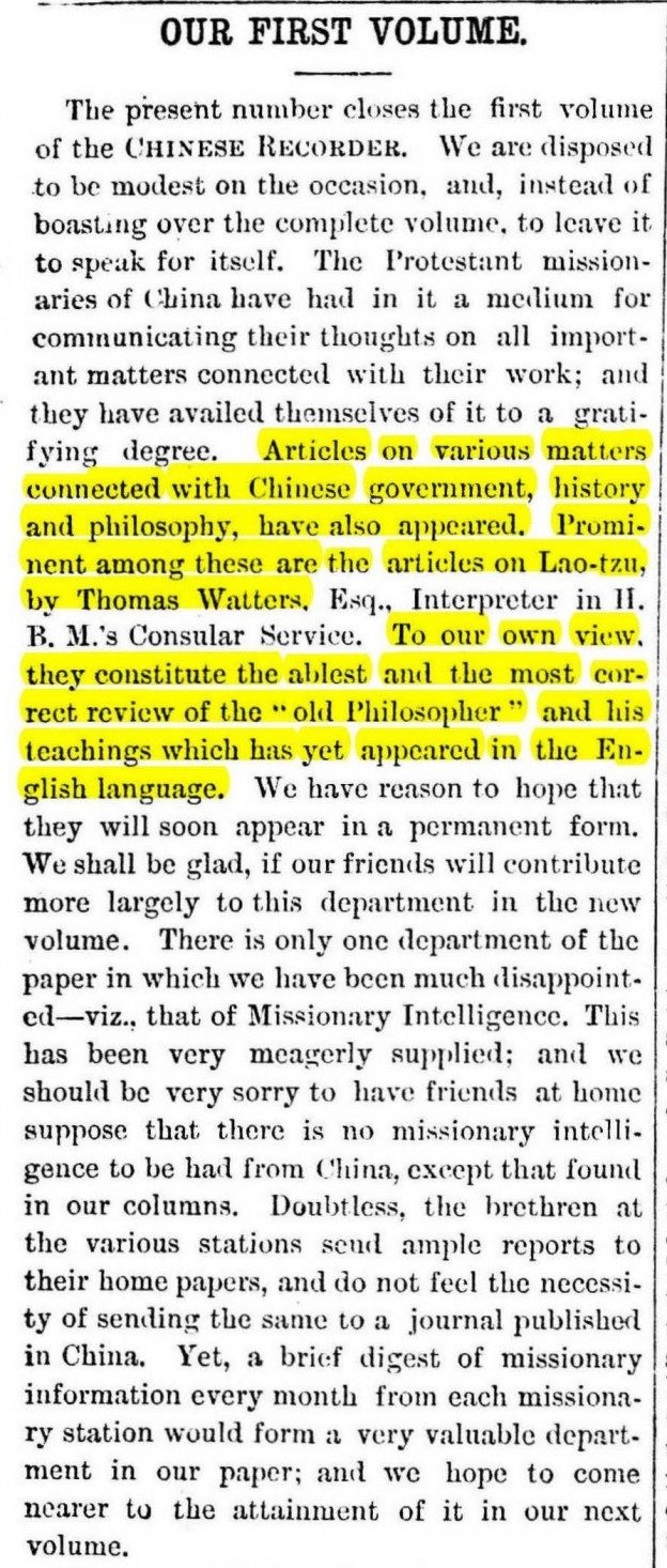 Who is Thomas Watters? - The Gale Review