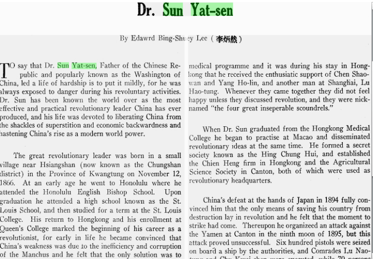 Dr. Sun Yat-sen, the man who led China from Empire to Republic - The ...