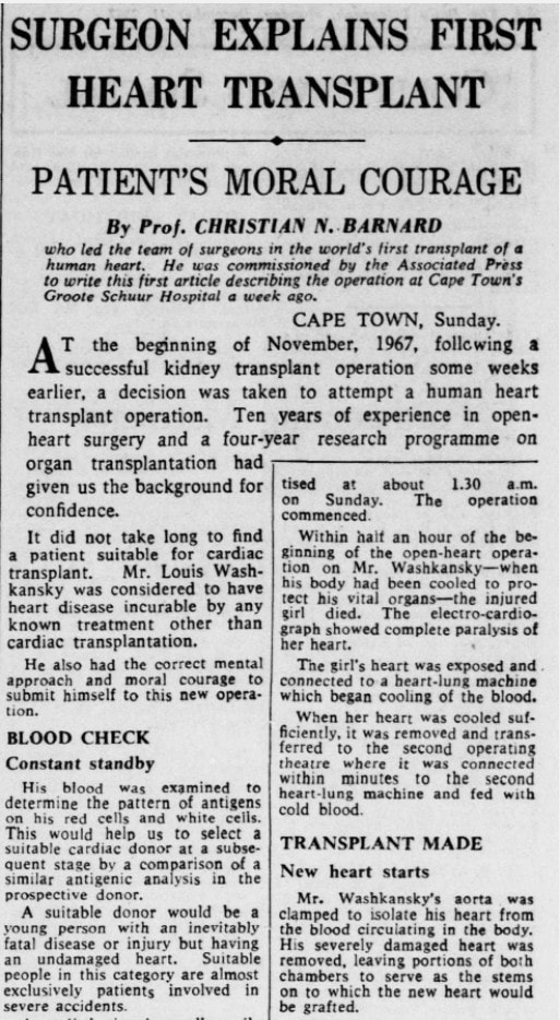 ‘So complex and vital an organ’: 65 Years Since the First Successful ...