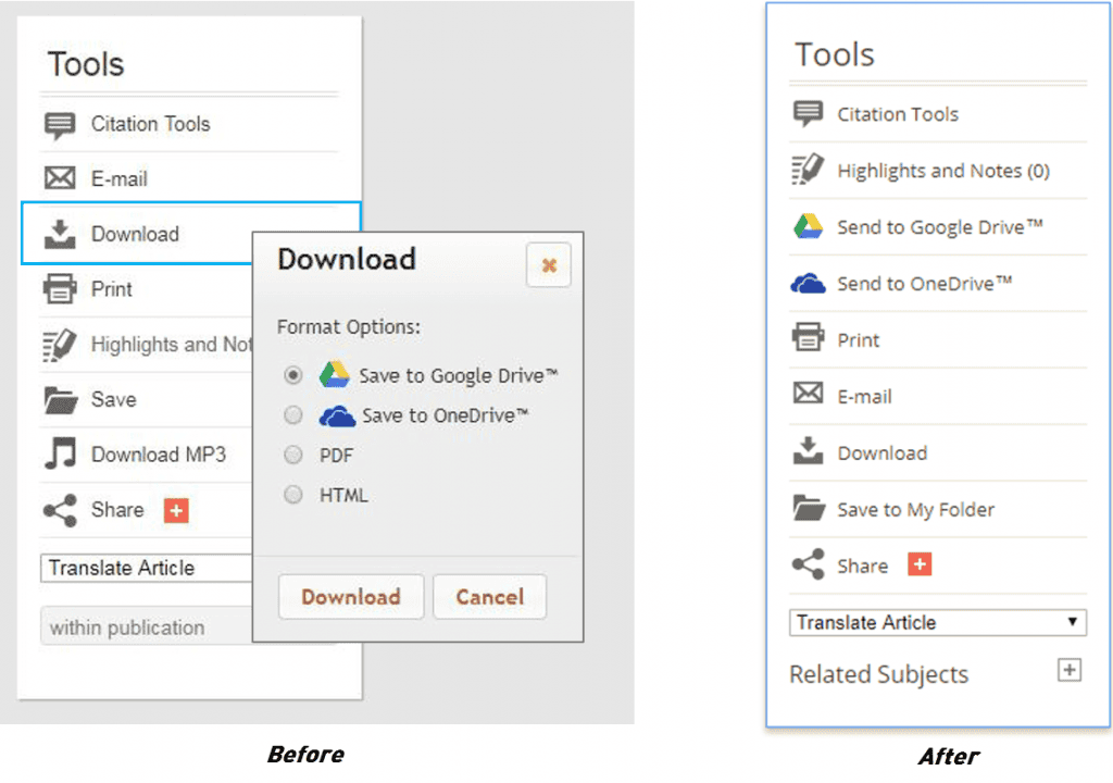Updates to Gale Resources - The Gale Review