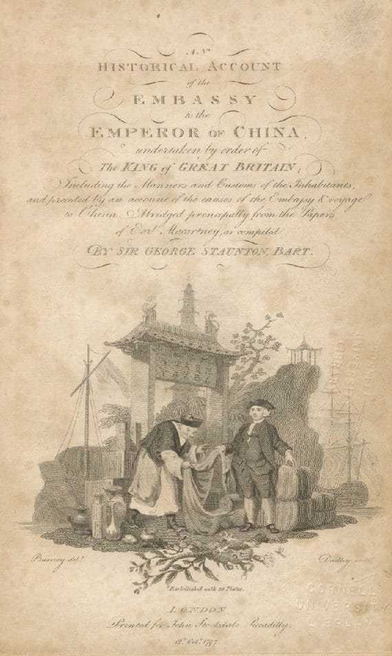 The George Macartney Mission to China, 1792–1794 - The Gale Review