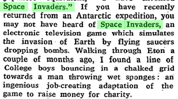 The Rise and Fall of Space Invaders in the British Press - The Gale Review