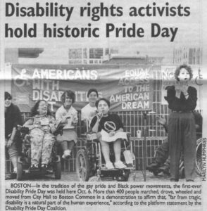 Pride and Protest – LGBT+ Disability Activism, 1985-1995